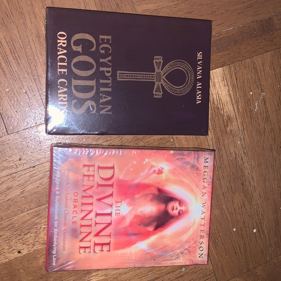 Other | Smaller Egyptian Gods Oracle And Divine Feminine Oracle Deck ...